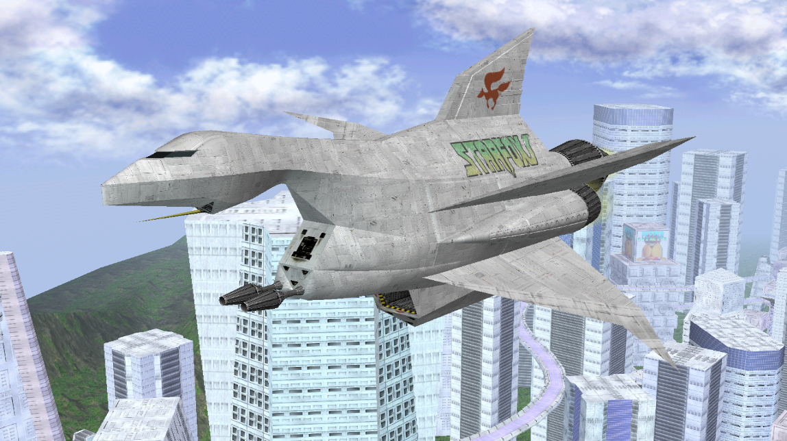 File:SSBB Corneria Stage.png - Super Mario Wiki, the Mario encyclopedia