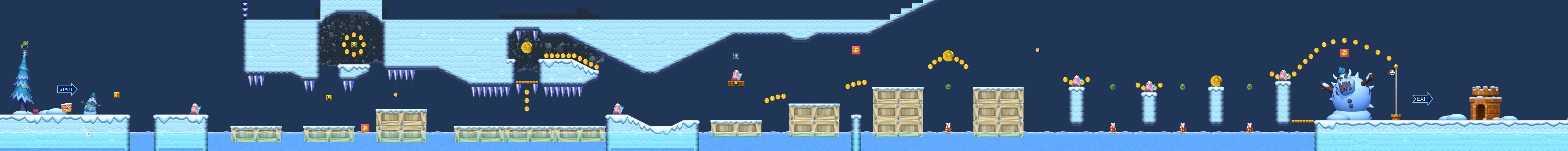 File:NSLU Fliprus Floes Map.png - Super Mario Wiki, the Mario encyclopedia