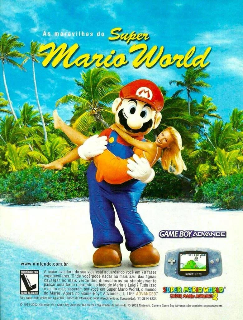 File:SMA2 Print ad BR.jpg - Super Mario Wiki, the Mario encyclopedia