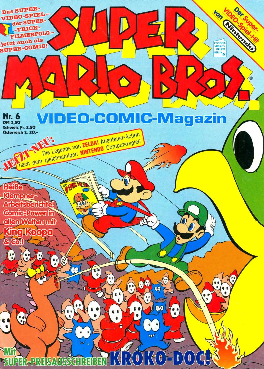 Super Mario Bros. Video-Comic-Magazin Nr. 6 - Super Mario Wiki, the ...