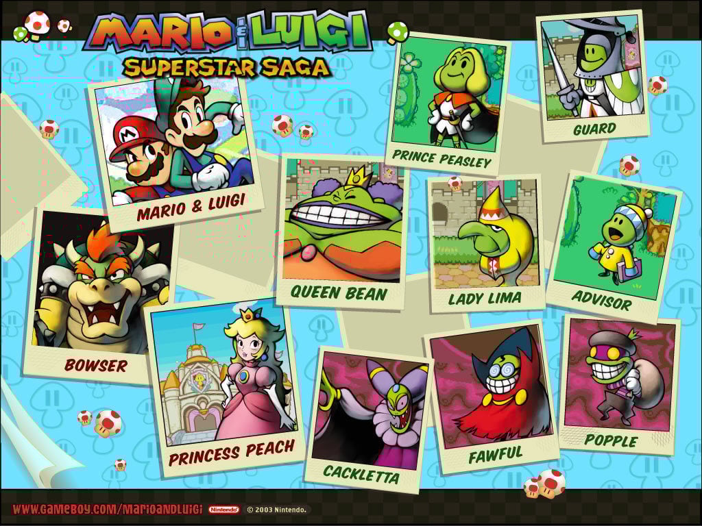 File:MLSS Wallpaper Characters.jpg - Super Mario Wiki, the Mario ...