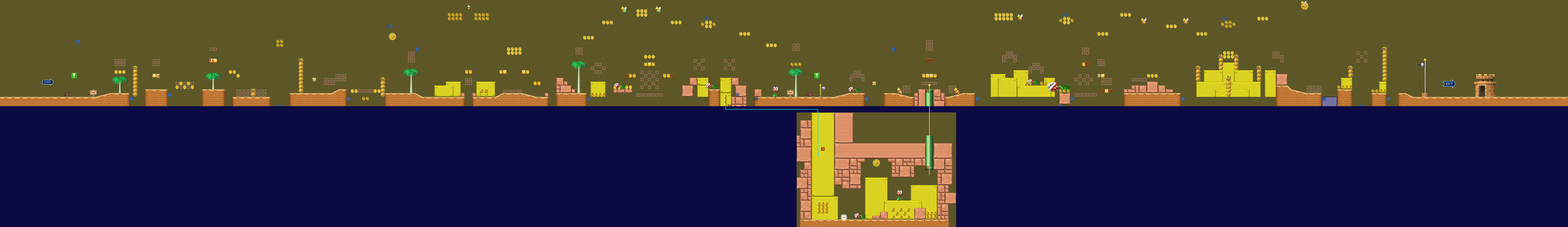 File:NSMBW World 2-5 Map.png - Super Mario Wiki, the Mario encyclopedia