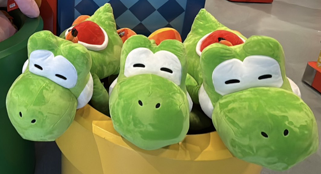 File:SNW UFFN Sleeping Yoshi Plush.jpg - Super Mario Wiki, the Mario ...