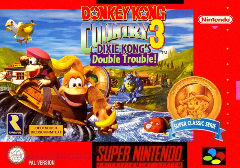 File:Super Classic Series DKC3 Box DE.jpg - Super Mario Wiki, the Mario ...