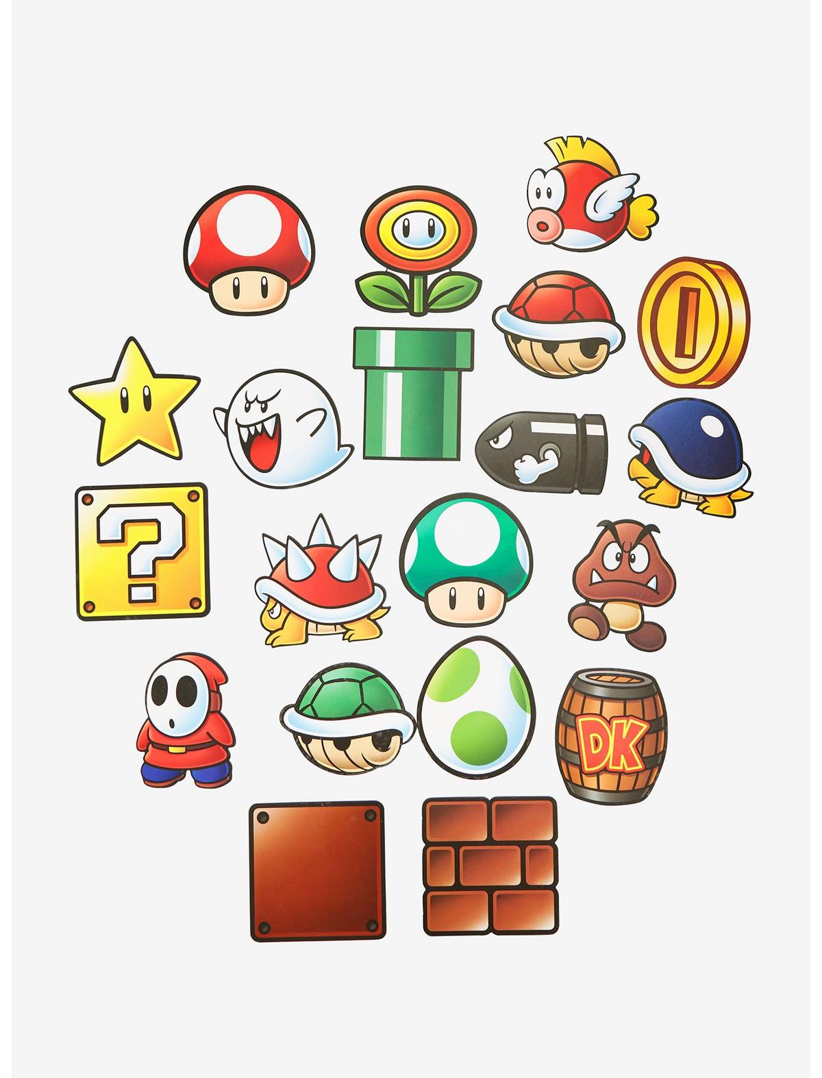 File:Super Mario Fun Fact Coasters All.jpg - Super Mario Wiki, the ...