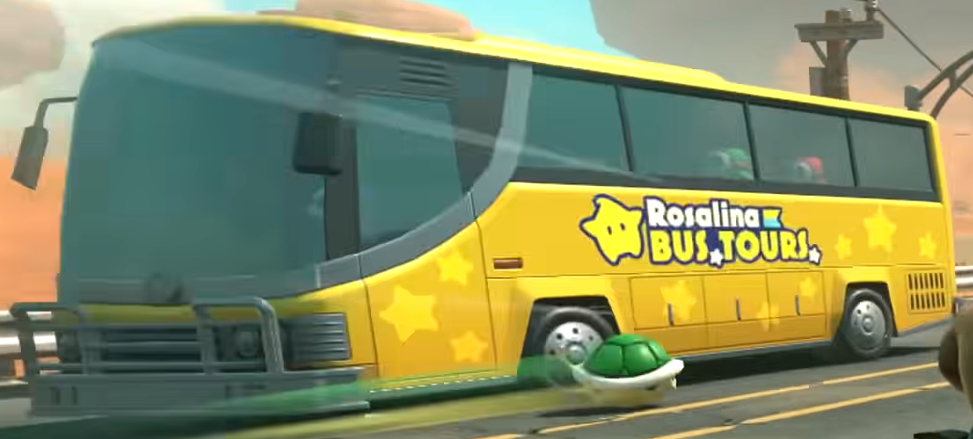 File:MKWorld Rosalina Bus Tours bus.png - Super Mario Wiki, the Mario ...