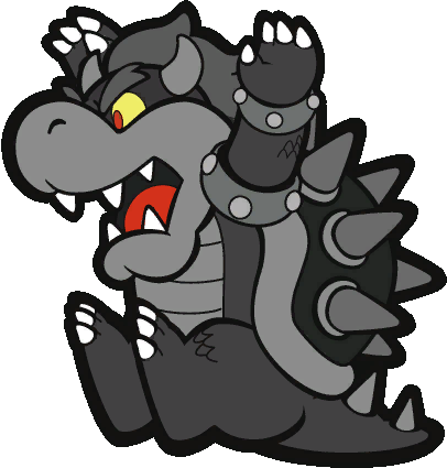 File:PMCS BlackBowser6.png - Super Mario Wiki, the Mario encyclopedia