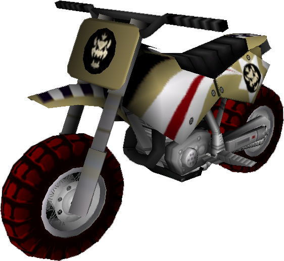 File:Standard Bike L (Dry Bowser) Model.png - Super Mario Wiki, the Mario encyclopedia