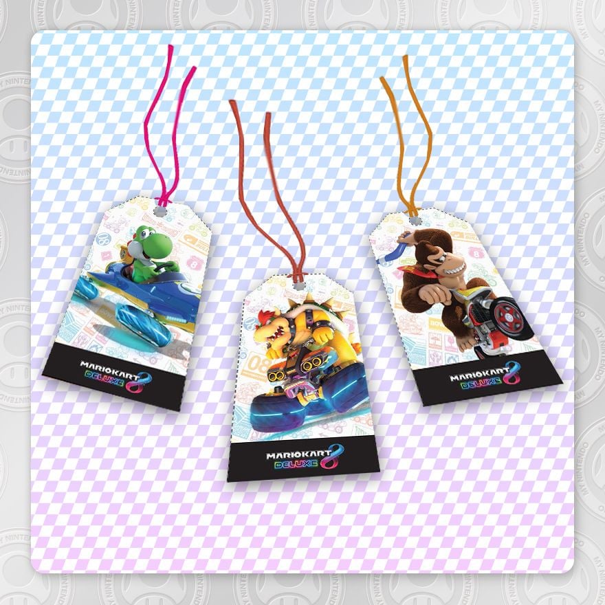 File:My Nintendo MK8D gift tags.jpg - Super Mario Wiki, the Mario ...