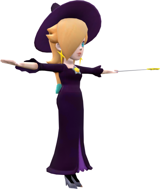 File:MKTHalloweenRosalinaModel.png - Super Mario Wiki, the Mario ...