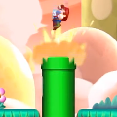 File:NSMBU Screenshot Pipe Cannon.png - Super Mario Wiki, the Mario ...