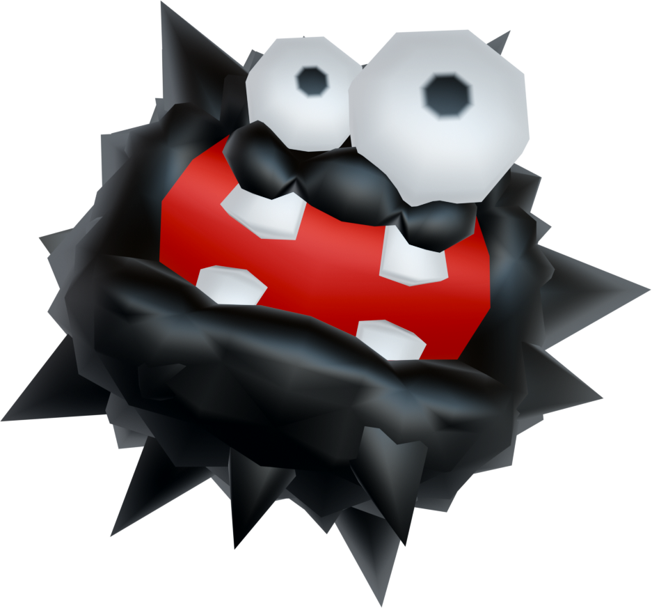 File:NSMBW Asset Model Fuzzy 2.png - Super Mario Wiki, the Mario ...