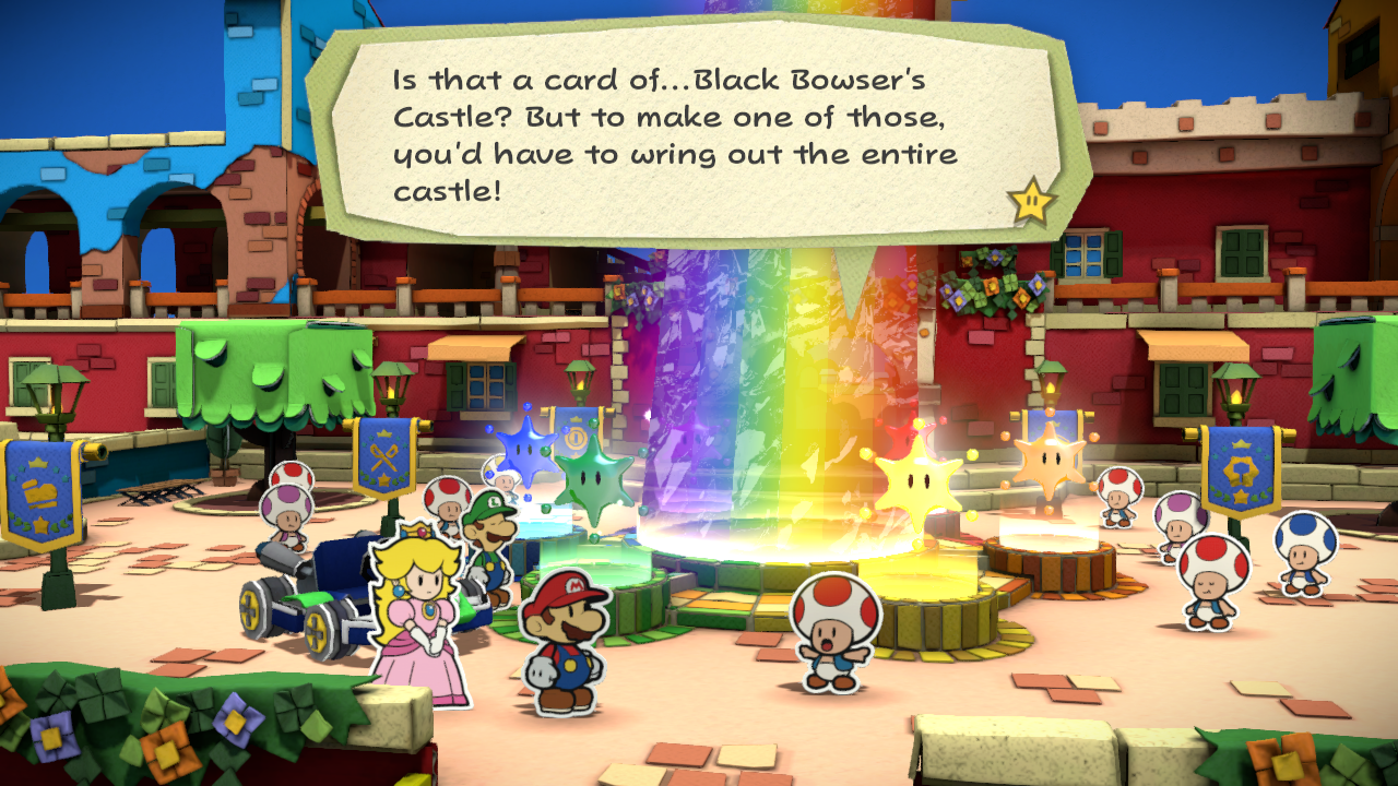 File:PMCS Black Bowser's Castle Toad card surprise.png - Super Mario ...