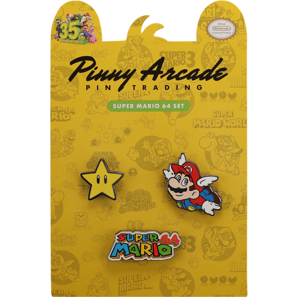 File:SM64-pa-pins-card-35th-anniversary.jpg - Super Mario Wiki, the ...