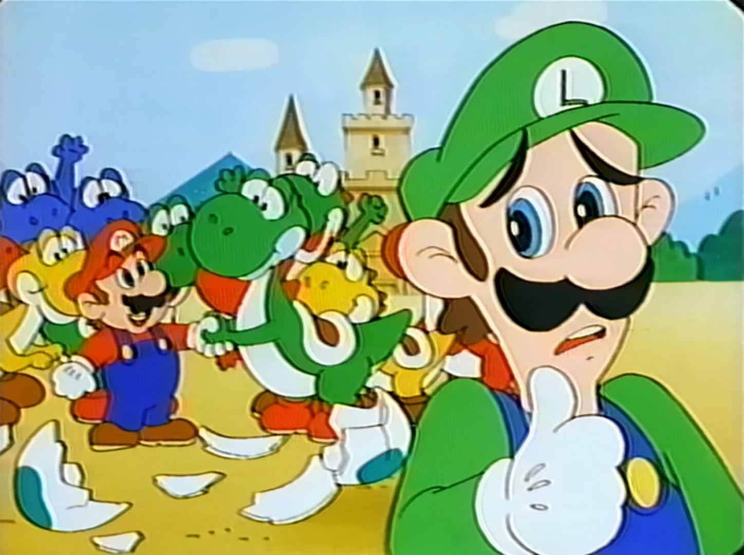 File:SMWMAYAL Yoshis Rescued.png - Super Mario Wiki, the Mario encyclopedia