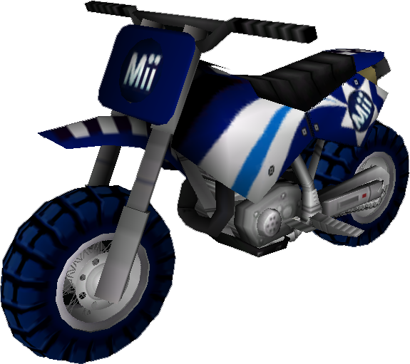 File:Standard Bike L (Large Male Mii) Model.png - Super Mario Wiki, the ...