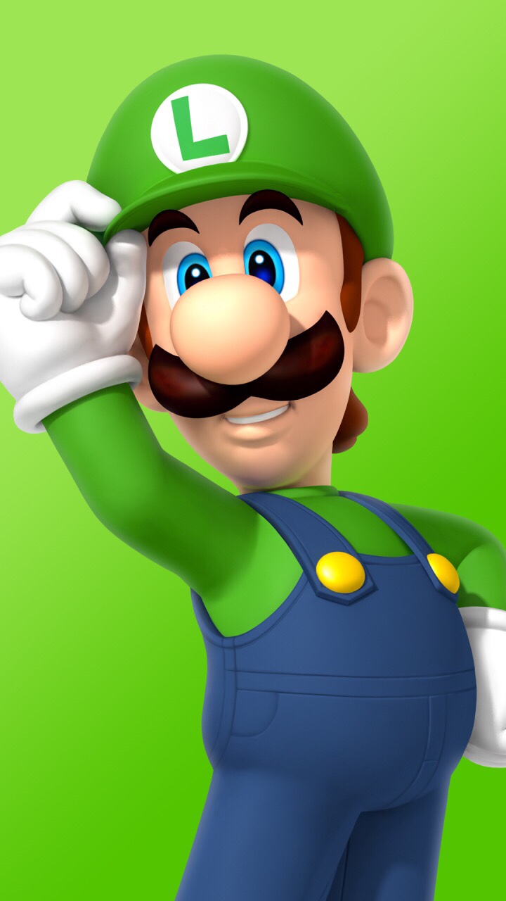 File:NL Luigi wallpaper.jpg - Super Mario Wiki, the Mario encyclopedia