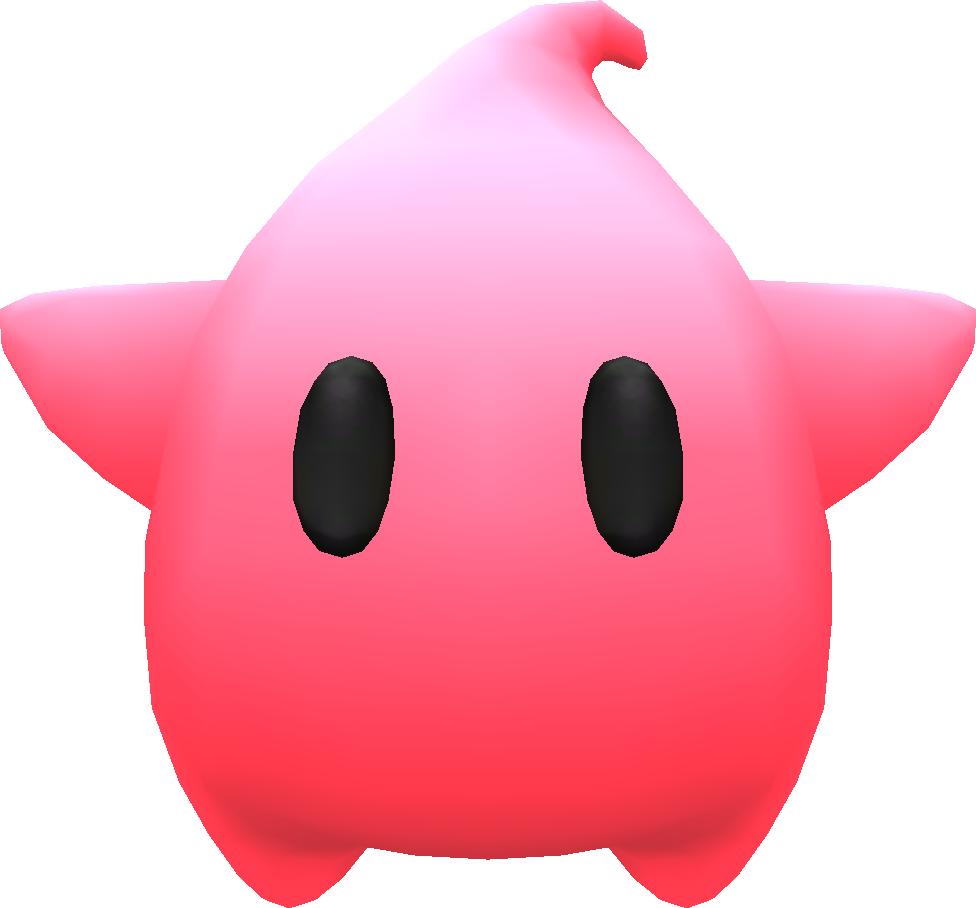 File:SMG Asset Model Luma (Pink).png - Super Mario Wiki, the Mario ...