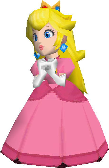 File:NSMBPeachModel.png - Super Mario Wiki, the Mario encyclopedia