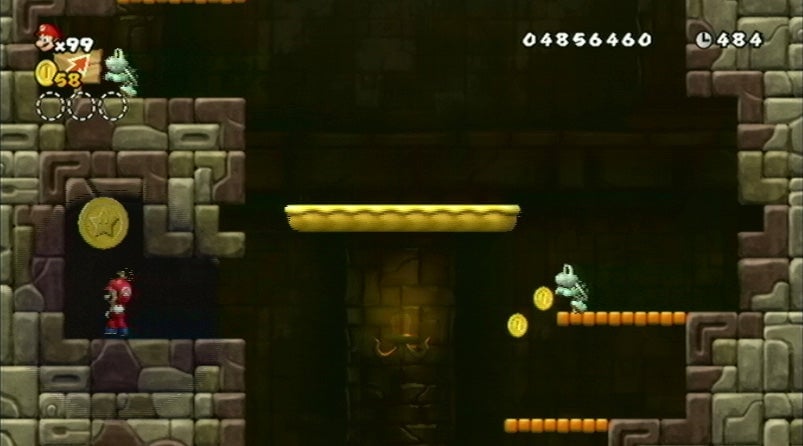 File:NSMBW W6-T 1st Star Coin.jpg - Super Mario Wiki, the Mario ...