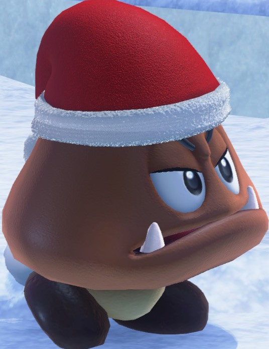 File:SMO Snow Kingdom Goomba.jpg - Super Mario Wiki, the Mario encyclopedia