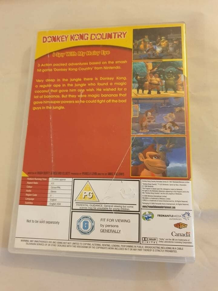 File:I Spy With My Hairy Eye Back DVD.png - Super Mario Wiki, the Mario ...