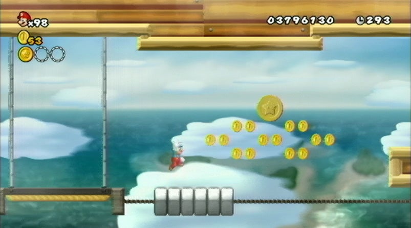 File:NSMBW W4-AS 2nd Star Coin.jpg - Super Mario Wiki, the Mario ...