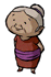 File:Link's Grandma Sticker.png - Super Mario Wiki, the Mario encyclopedia