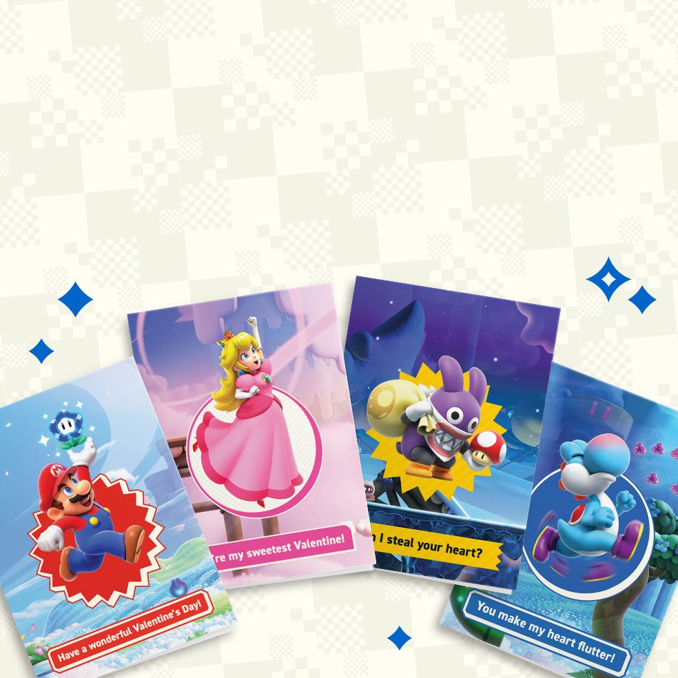 List of Play Nintendo cards - Super Mario Wiki, the Mario encyclopedia