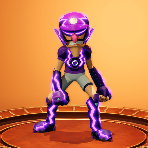 File:Waluigi (Turbo Gear) - Mario Strikers Battle League.png - Super ...