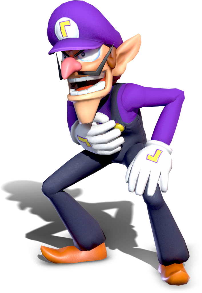 File:Waluigi (laugh) - Mario Party Superstars.png - Super Mario Wiki ...