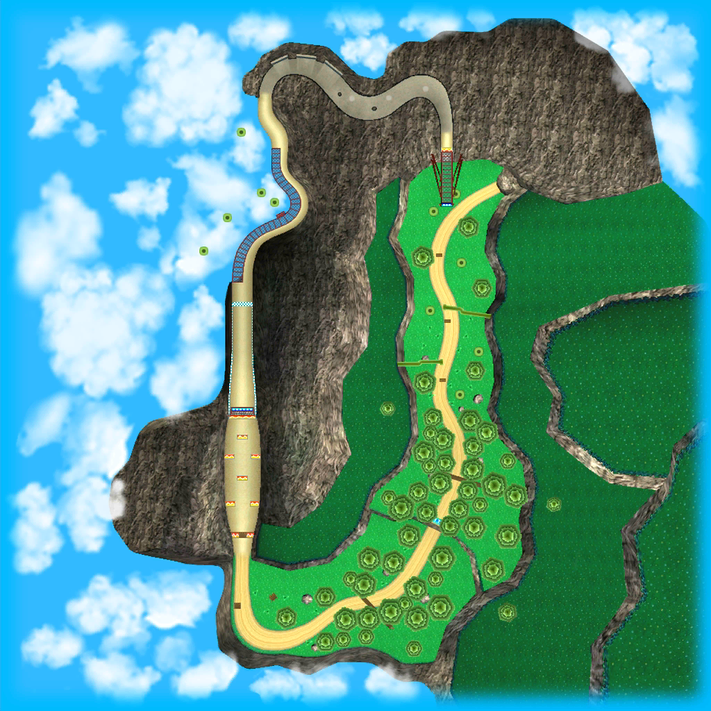 File:MK7 RockRockMountain.png - Super Mario Wiki, the Mario encyclopedia