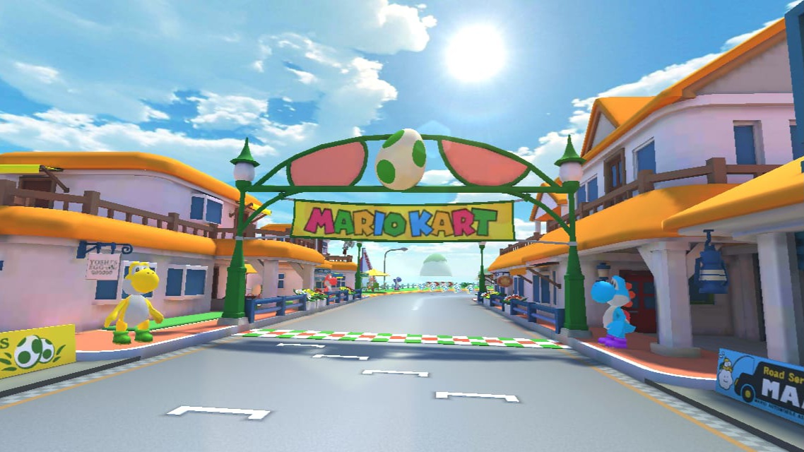 File:MKT GCN Yoshi Circuit Starting Line.jpg - Super Mario Wiki, the ...