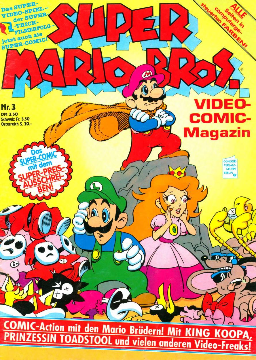 Super Mario Bros. Video-Comic-Magazin Nr. 3 - Super Mario Wiki, the ...