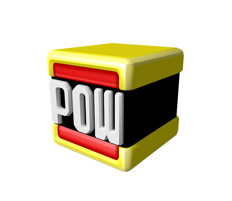 File:POWBlockSM3DWModel.png - Super Mario Wiki, the Mario encyclopedia