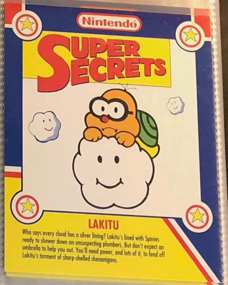 File:Pepsi NSS cards Lakitu.jpg - Super Mario Wiki, the Mario encyclopedia