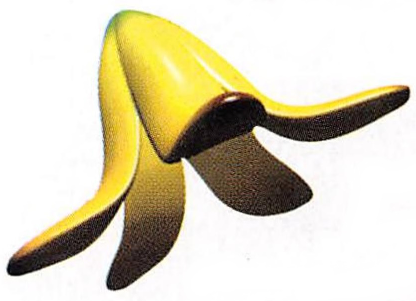 File:MK64 Banana Peel under art.jpg - Super Mario Wiki, the Mario encyclopedia