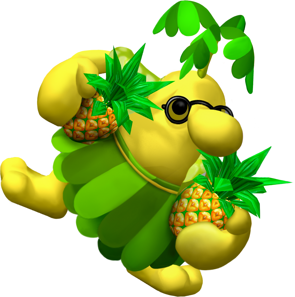 File:SMS - Yellow Pianta (shadowless).png - Super Mario Wiki, the Mario ...