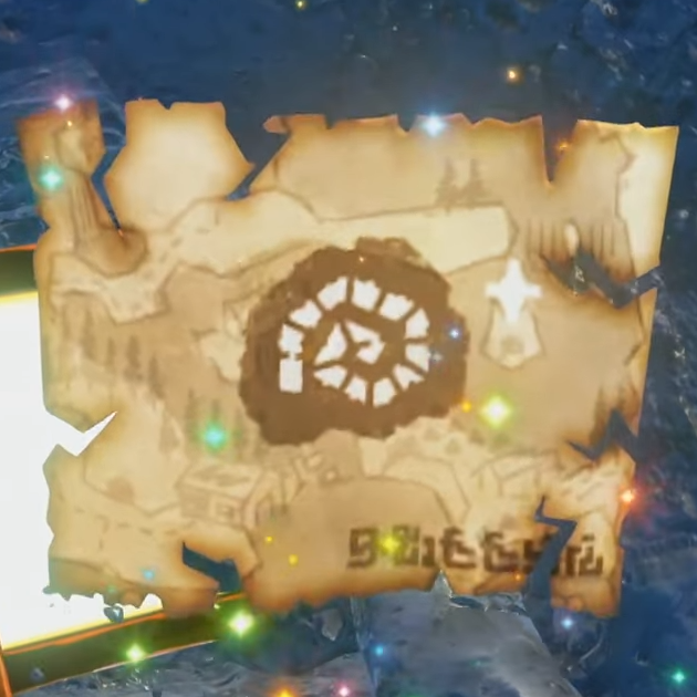 Fossil Map - Super Mario Wiki, the Mario encyclopedia