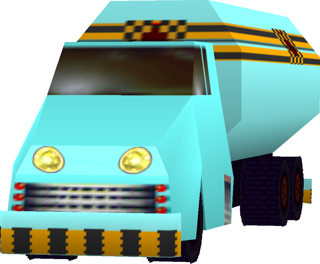 File:MK64 Truck tank model.png - Super Mario Wiki, the Mario encyclopedia