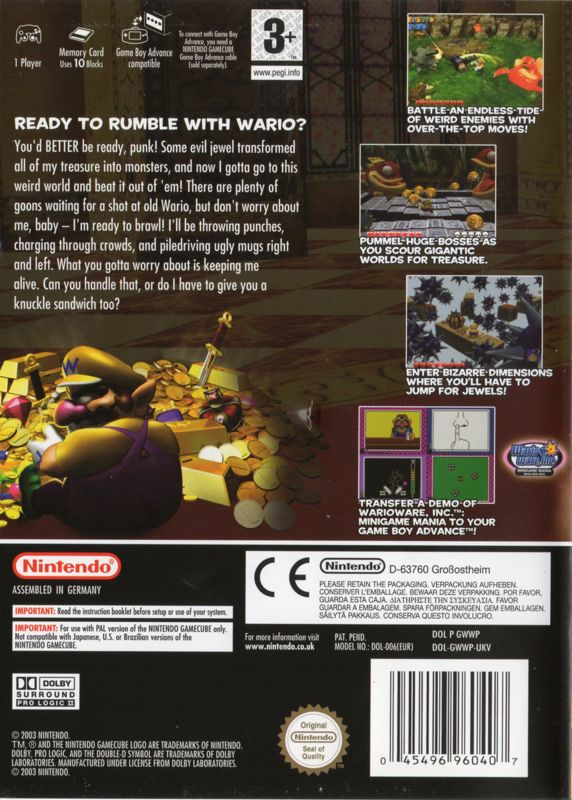 File:Wario World Box EU (back).jpg - Super Mario Wiki, the Mario ...