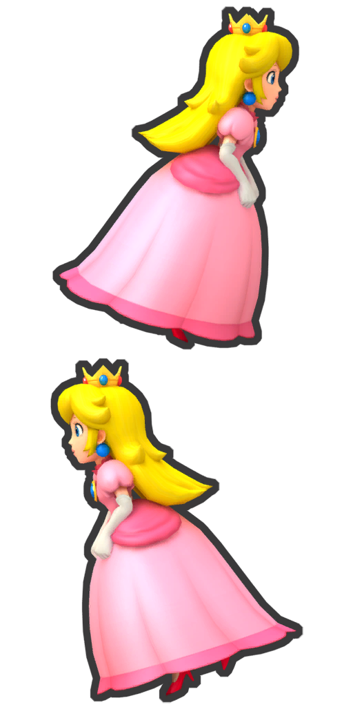 File:Archer-ival - Peach.png - Super Mario Wiki, the Mario encyclopedia