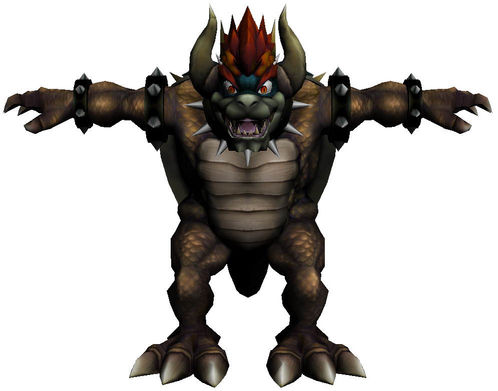 File:Giga Bowser SSBB Model.png - Super Mario Wiki, the Mario encyclopedia
