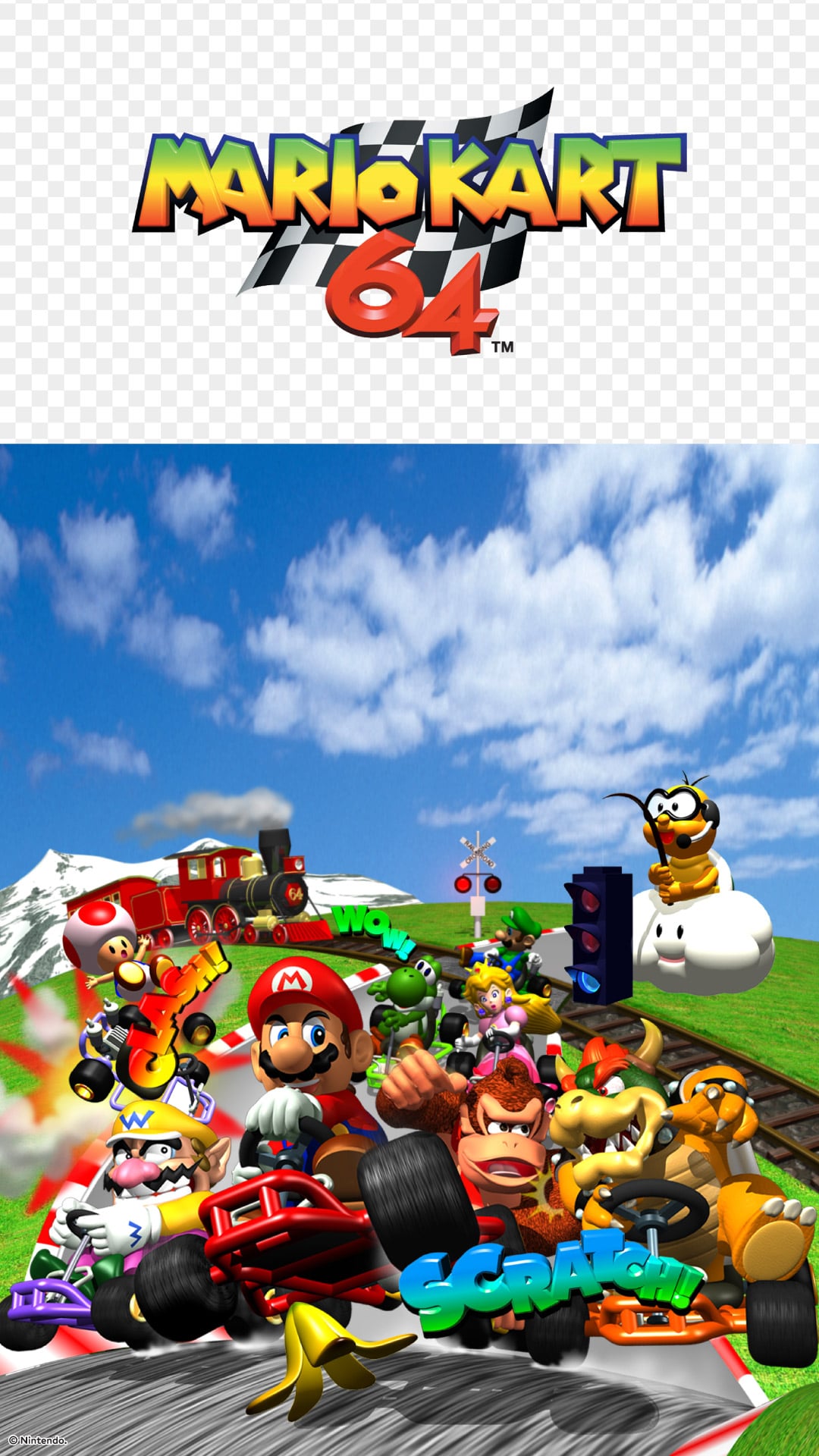File:MK64 My Nintendo wallpaper smartphone.jpg - Super Mario Wiki, the ...