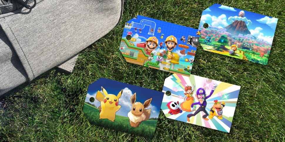 File:PN Backpack Tags banner.jpg - Super Mario Wiki, the Mario encyclopedia