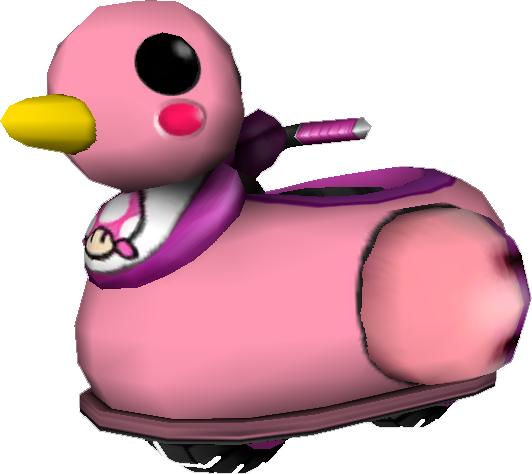 File:Quacker (Toadette) Model.png - Super Mario Wiki, the Mario ...
