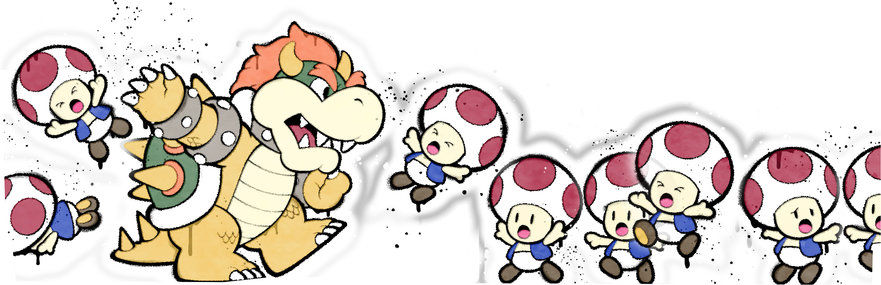 File Pmtok Graffiti Underground Art 8b Png Super Mario Wiki The