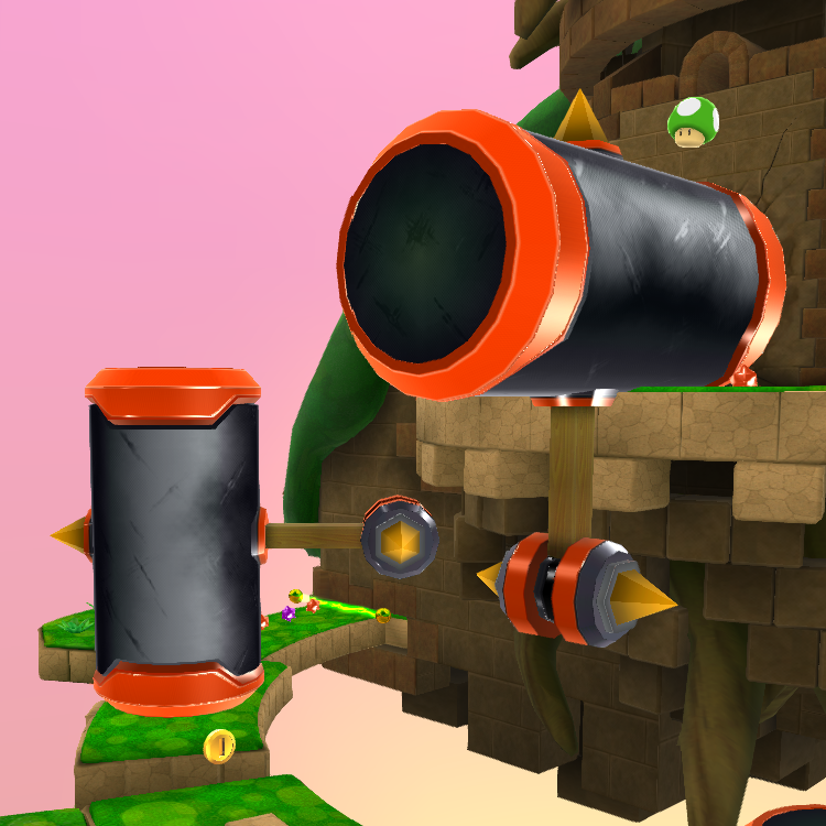 File:SMG2 Screenshot Ledge Hammer.png - Super Mario Wiki, the Mario ...