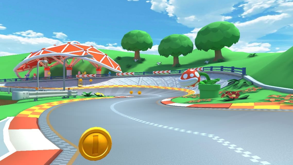 File:MKT GCN Yoshi Circuit Piranha Plants.jpg - Super Mario Wiki, the ...