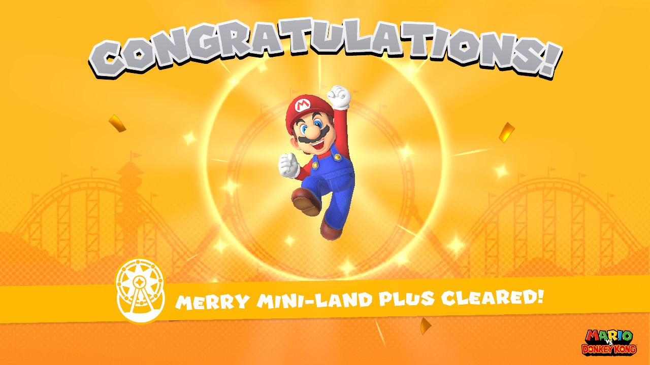 File:MarioVsDKSwitchMerryMiniLandPlusClear.jpg - Super Mario Wiki, the ...